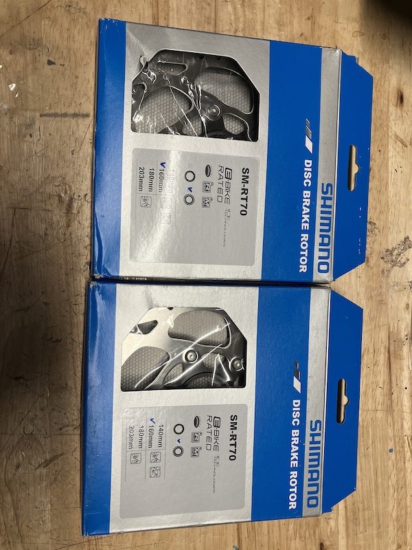 2022 Shimano SM-RT70 Brake Rotors - 160mm For Sale