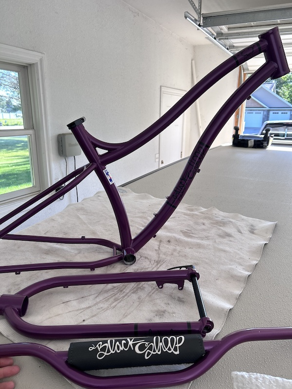 Black Sheep Klunker fat bike frame/fork, bars For Sale