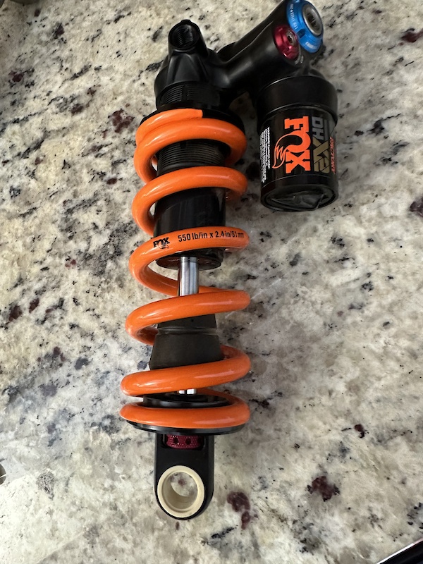 2022 Fox DH X2 Trunnion 185,55 includes 550 Spring For Sale