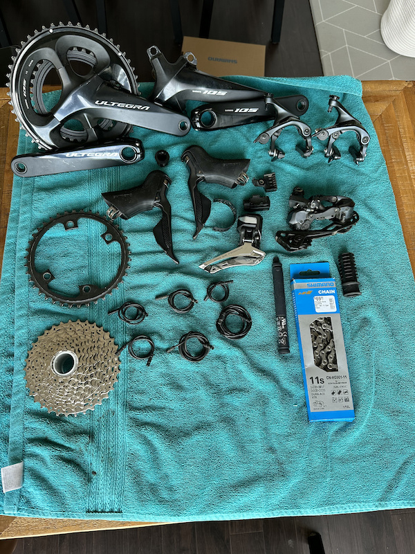 2018 Ultegra Di2 8050 Groupset For Sale