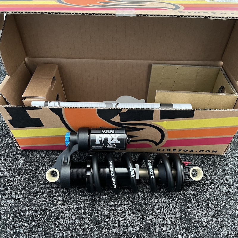 FOX vanilla coil rear shock 190x50 or 7.5x2.0 For Sale