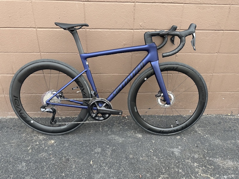 2024 Specialized SL8 Tarmac Pro di2 56 powermeter Blue For Sale