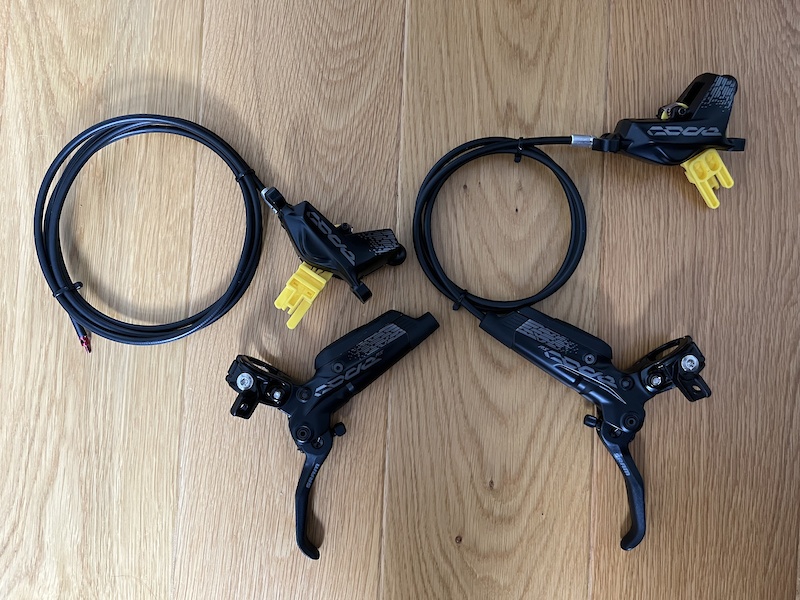 2022 Sram Code RS Brakes 220mm / 200mm Rotors/ Adaptors For Sale