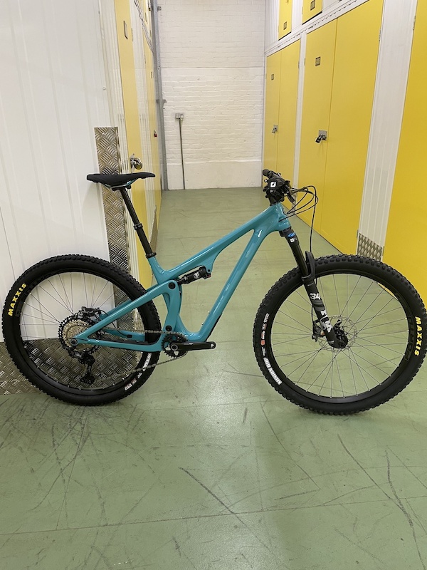 2022 Yeti SB115 C2 Mountain Bike Turquoise Medium For Sale