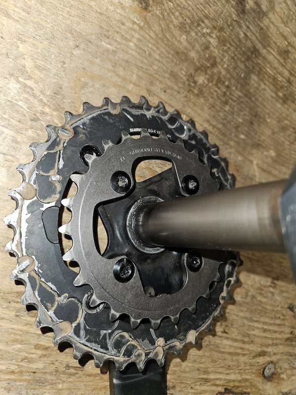 2013 XTR M980 2x crankset 175mm For Sale