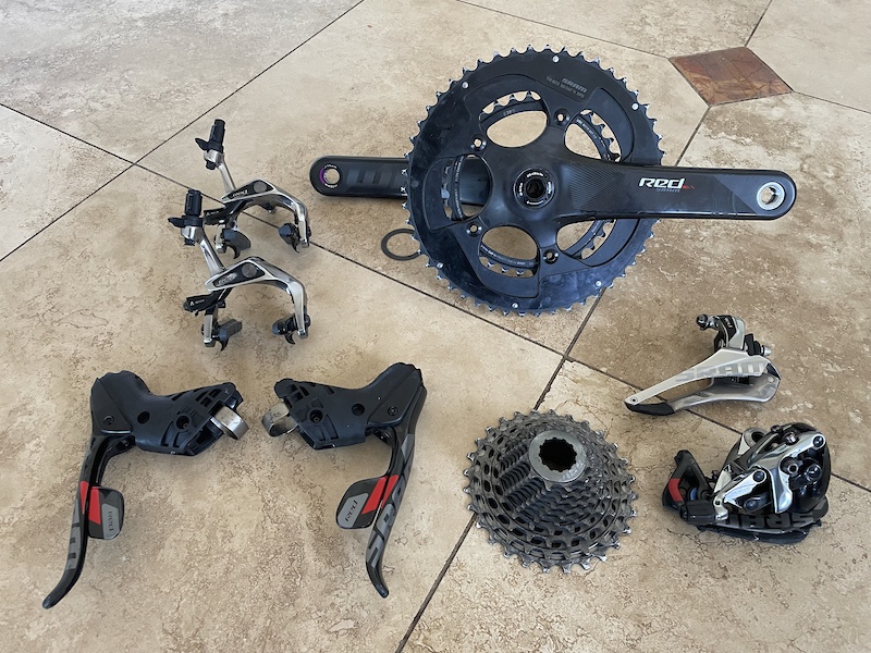 SRAM Red22 Rim Brake 11-28T 50/34T 170mm 11sp Group For Sale