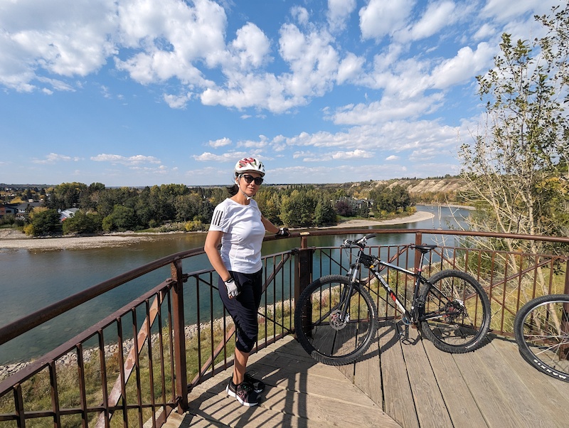 Bowmont Park Pathway Multi Trail - Calgary, Alberta