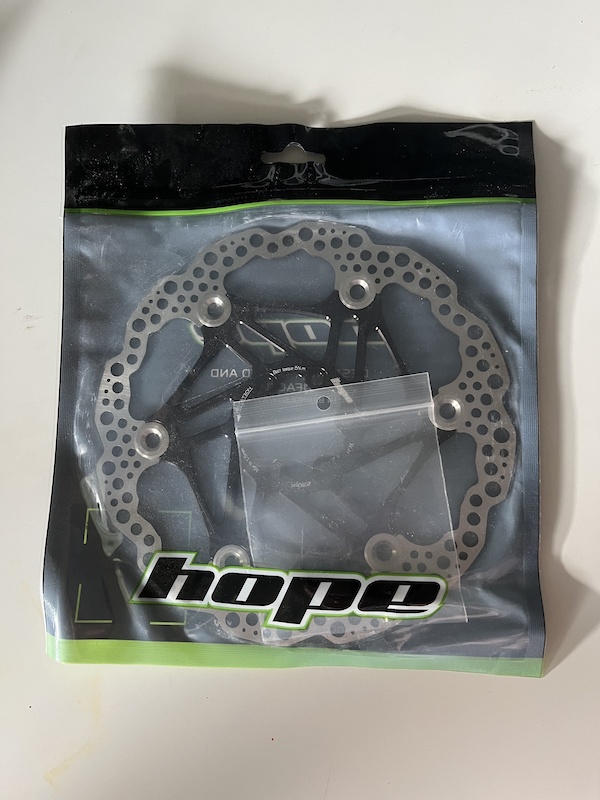 180mm Hope Brake Rotor and Pads For Sale