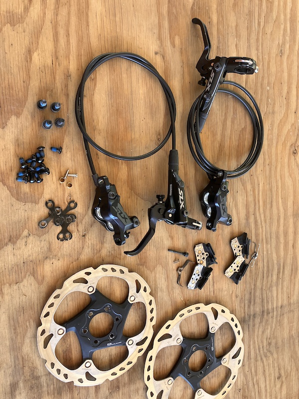 2021 Shimano SLX brakes and rotors For Sale