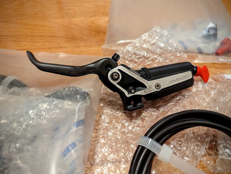 SRAM Code Ultimate Stealth brake set + HS2 Rotors For Sale