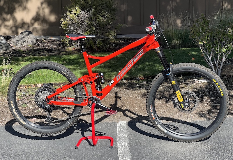 2021 Banshee Titan enduro complete bicycle X-LARGE/RED For Sale