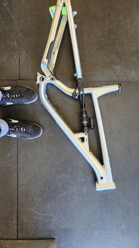 2021 Salsa Blackthorn frame - XL - Raw Brushed For Sale