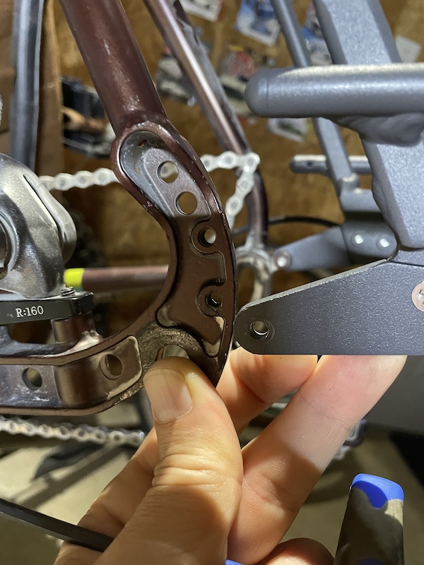 Rear rack mounting question - Pinkbike Forum