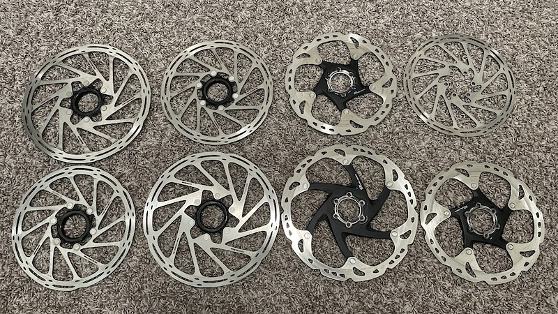 Used and new rotors Sram Shimano Clarks For Sale