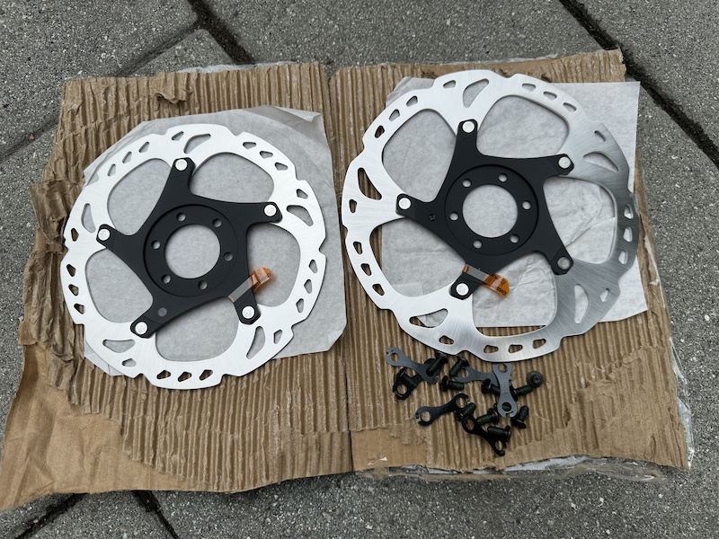 Shimano XT (SM-RT86) Rotors (180+160mm) For Sale
