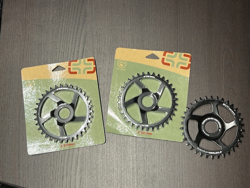 2023 E*Thirteen Bosch 34t Steel chainrings For Sale