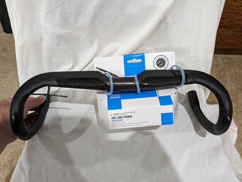 PRO Vibe Aero Carbon Handlebars 40cm For Sale