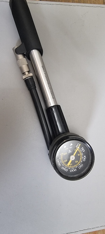 2019 Topeak Pocket Shock DXG Shock Pump 360psi For Sale