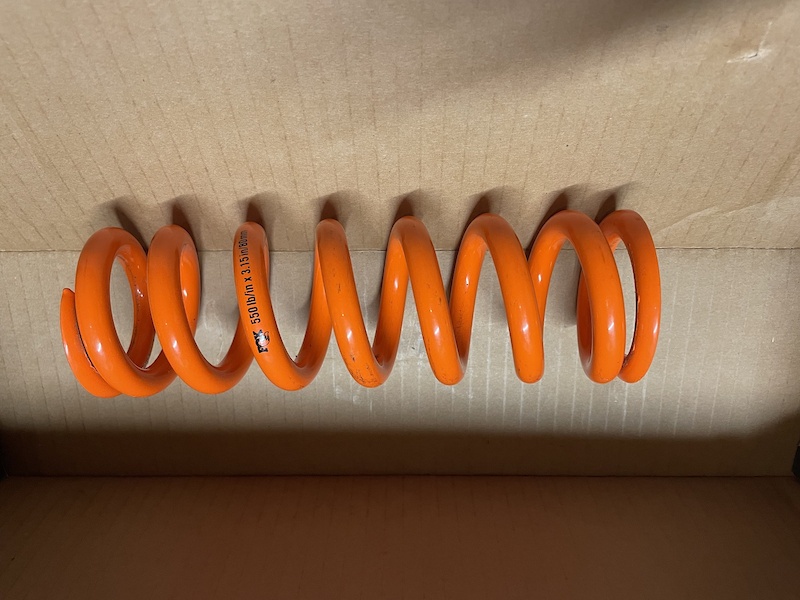 2022 Fox SLS Spring 1.385"ID x 550lb x 3.15" x 80mm For Sale