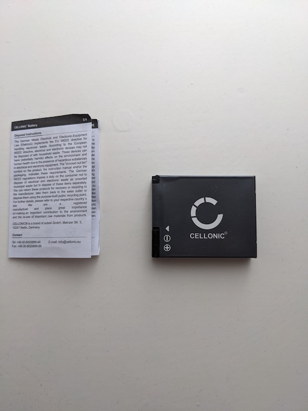 Battery Replacement for GoPro HD Hero 2 For Sale