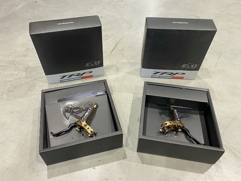 2023 TRP DH-R EVO HD-M846 Brakeset (Gold) For Sale