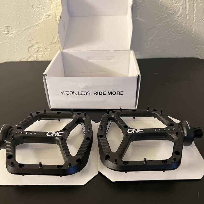 2023 Brand New OneUp Components Aluminum Pedals black For Sale