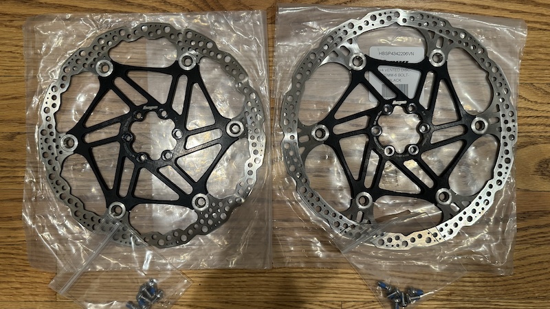 2023 Hope Floating Rotors - 220/203mm (Black), 200mm (Red) For Sale
