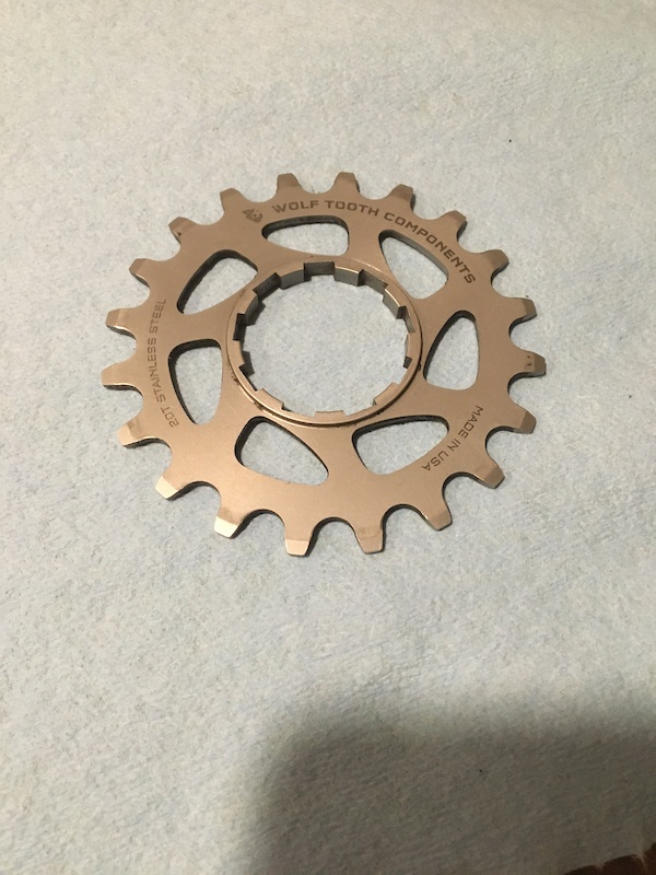 2023 Wolf Tooth stainless steel SS cog, 20-tooth For Sale