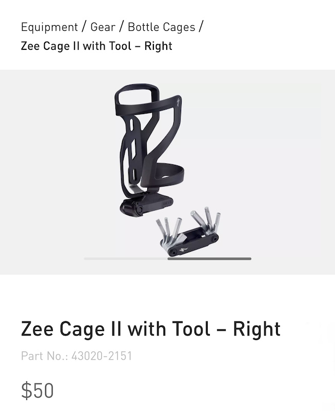 2023 Specialized SWAT tool with bottle cage -NEW- For Sale