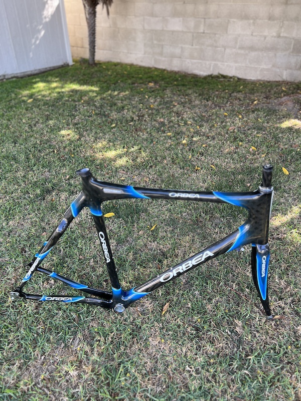 2010 60cm Orbea Opal frame, fork, seatpost and headset For Sale