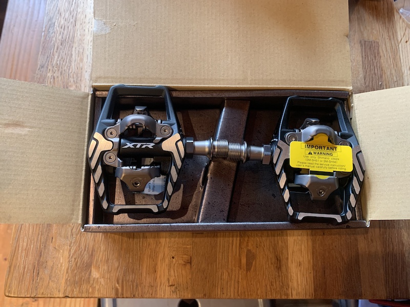 XTR Trail M9120 Pedals New in Box For Sale