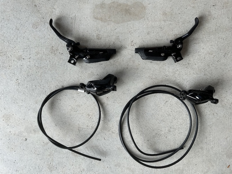 2022 SRAM Code RSC Front and Rear w/ rotors For Sale