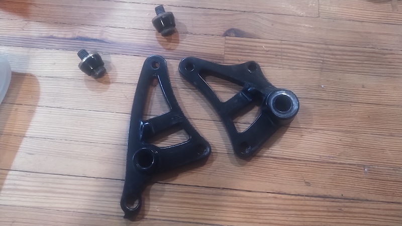 Alternator Dropouts set for Salsa Mukluk thru-axle. For Sale