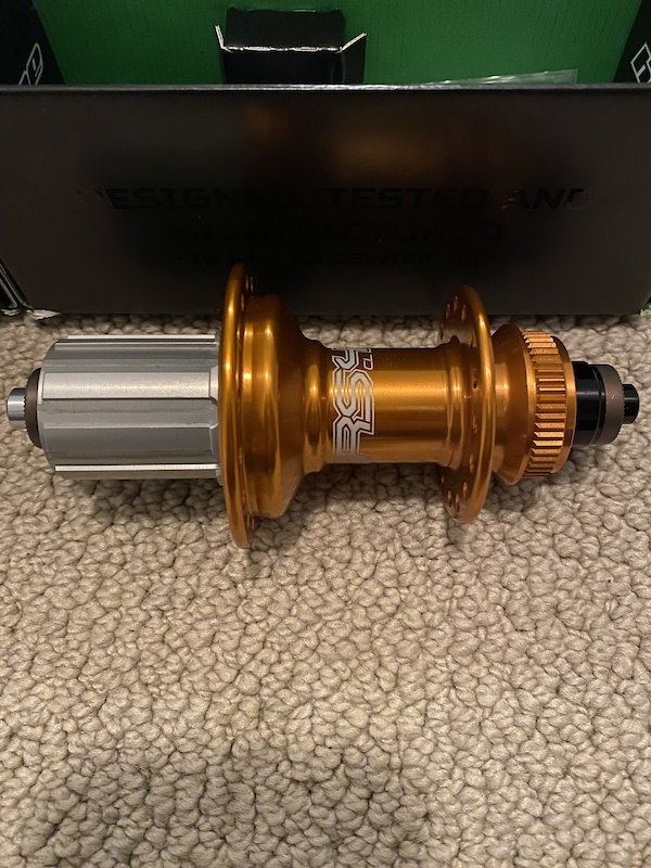 Hope Disc Hubset Orange for Shimano For Sale