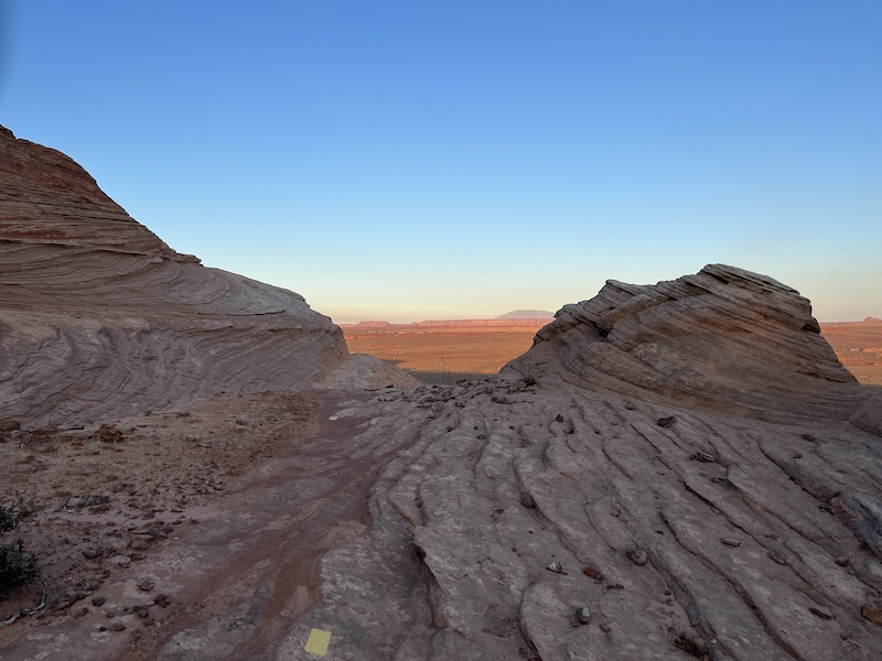 Mushroom Rock Loop Mountain Biking Trail - Page, Arizona