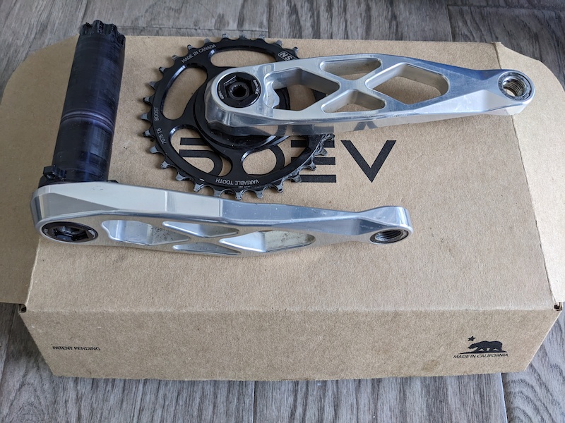 2022 5DEV trail/enduro cranks 165mm For Sale