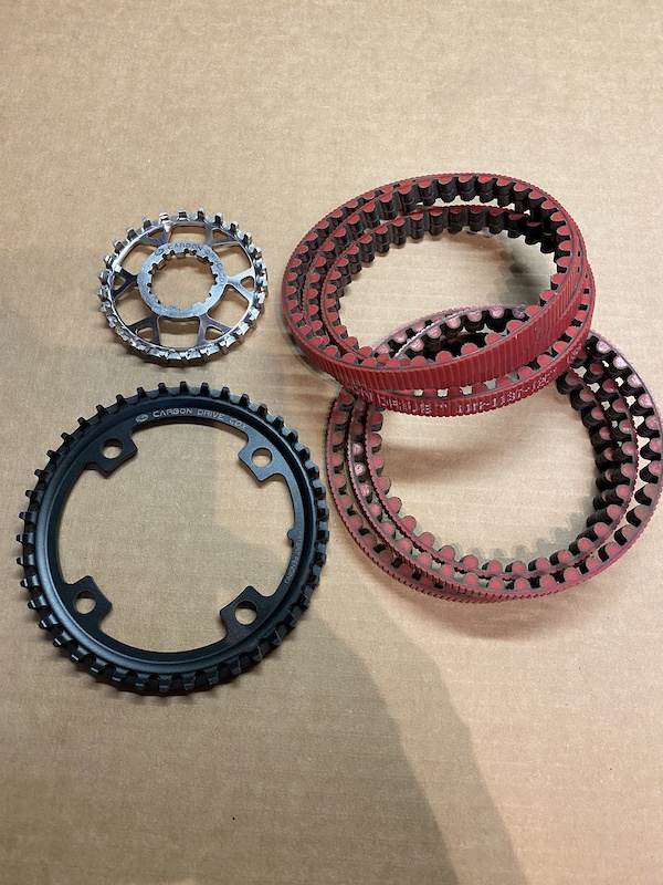 Gates Carbon Drive Belt Drivetrain For Sale