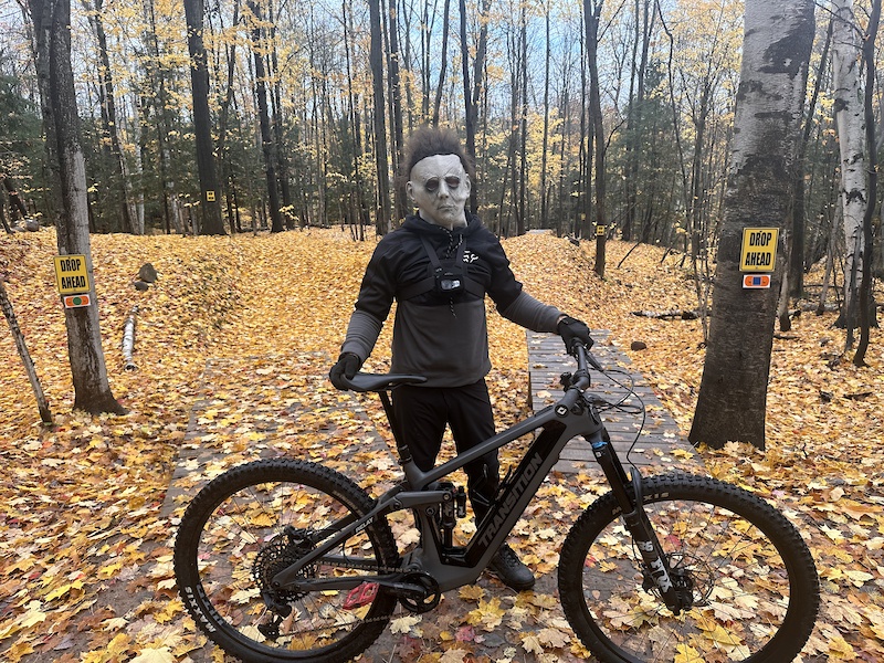 Drop Zone 2 Mountain Biking Trail - Marquette, Michigan
