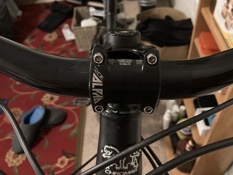 2022 Ride alpha bar 30mm rise and stem For Sale