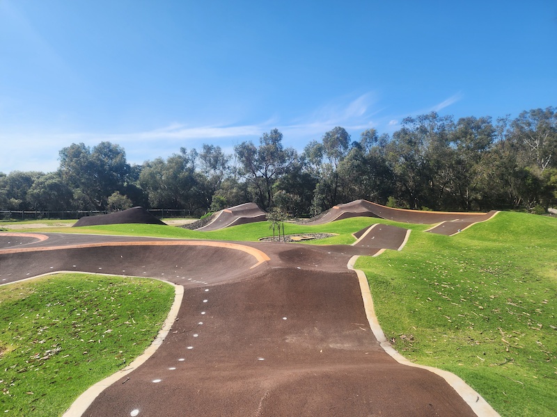Kent St Weir Pump Track Mountain Biking Trail - Perth