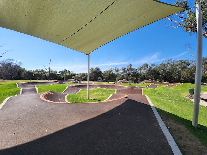 Kent St Weir Pump Track Mountain Biking Trail - Perth