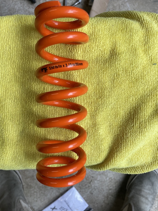 2022 Fox SLS Spring 550lb/in 3.15in/80mm For Sale