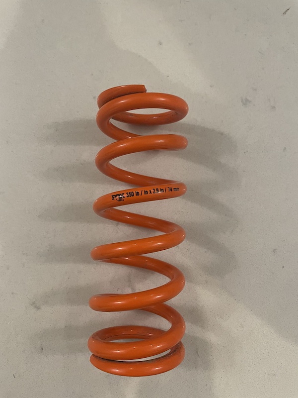 FOX SLS SPRING 350 lb/in 2.9''/74mm For Sale