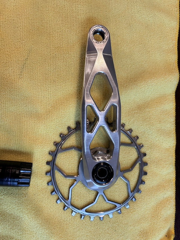 2023 5 Dev cranks with Ti Chainring 160 mm For Sale