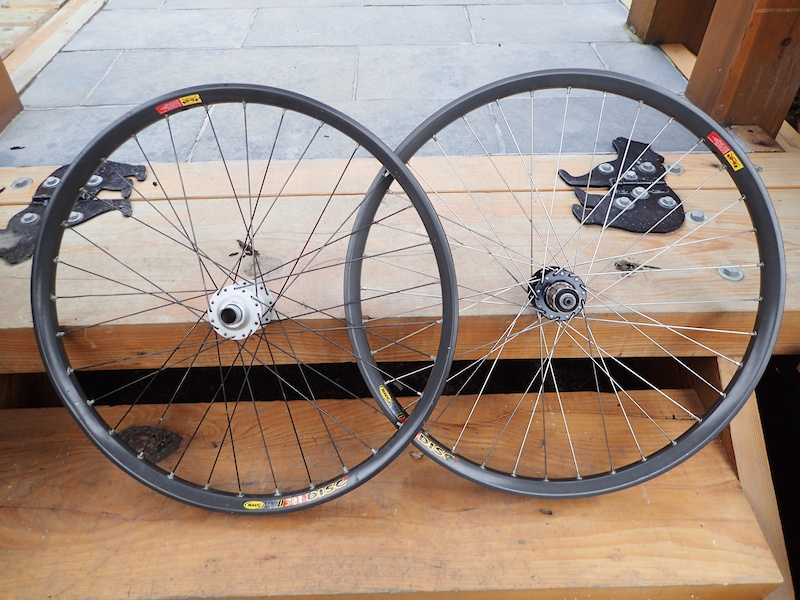 26" Mavic D321 rims on mismatched hubs, blasphemy! For Sale