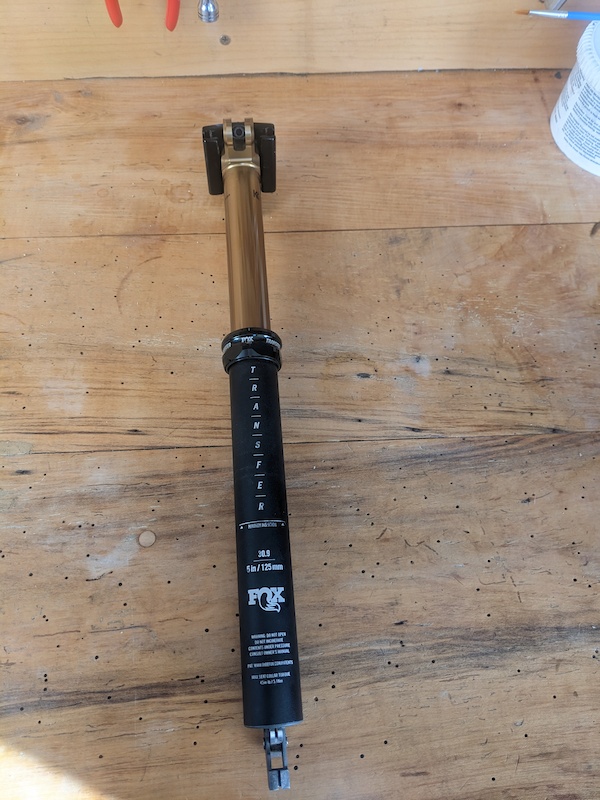 2022 New Fox Factory Transfer, 30.9 120mm w/lever For Sale