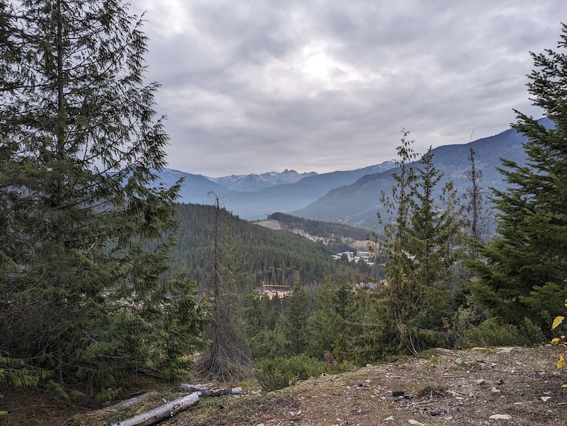 Microwave Tower Viewpoint Multi Trail - Whistler, BC