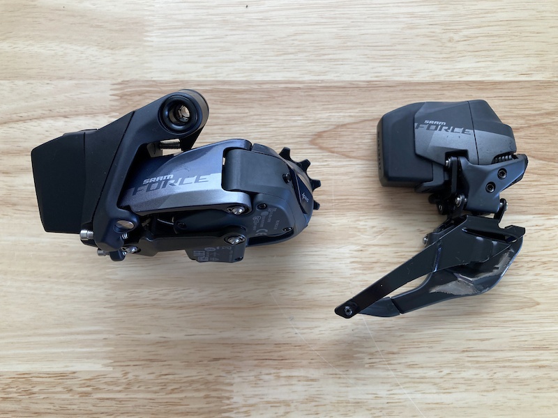 2022 SRAM Force AXS Front & Rear Derailleur Pair For Sale