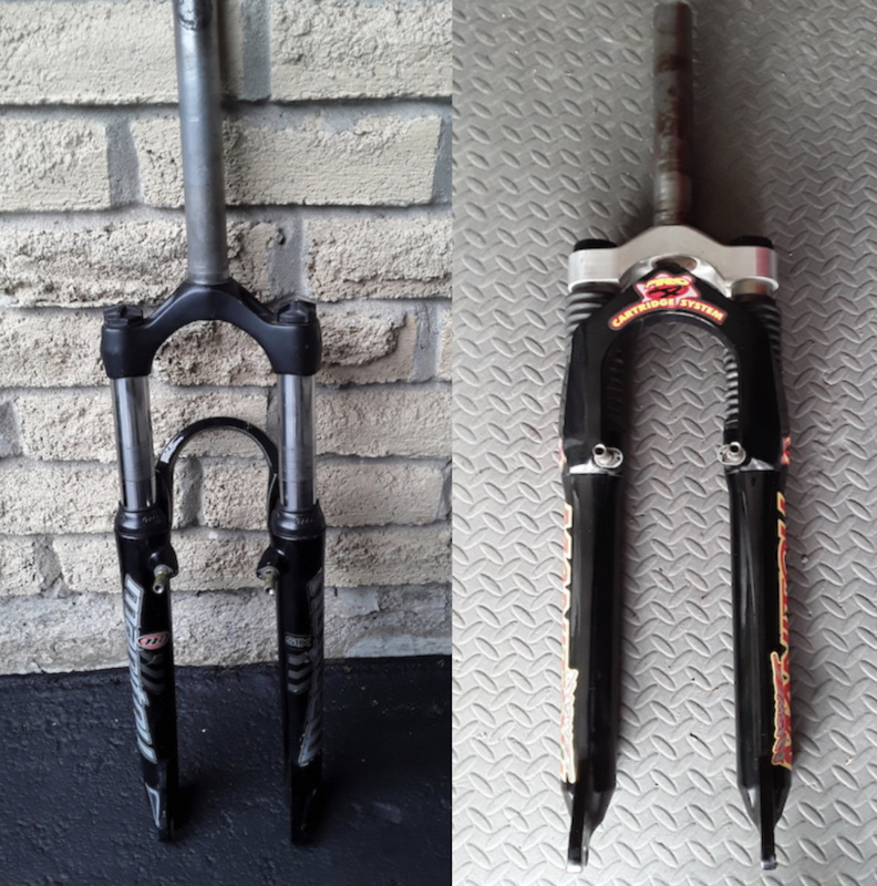 LOT OF 2} Late 1990s MANITOU Suspension Forks For Sale