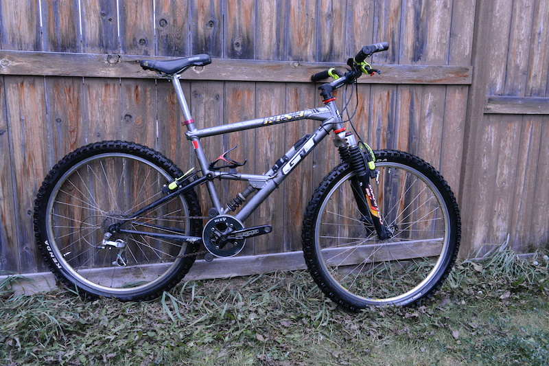 GT RTS-3 Retro Full Suspension Bike For Sale